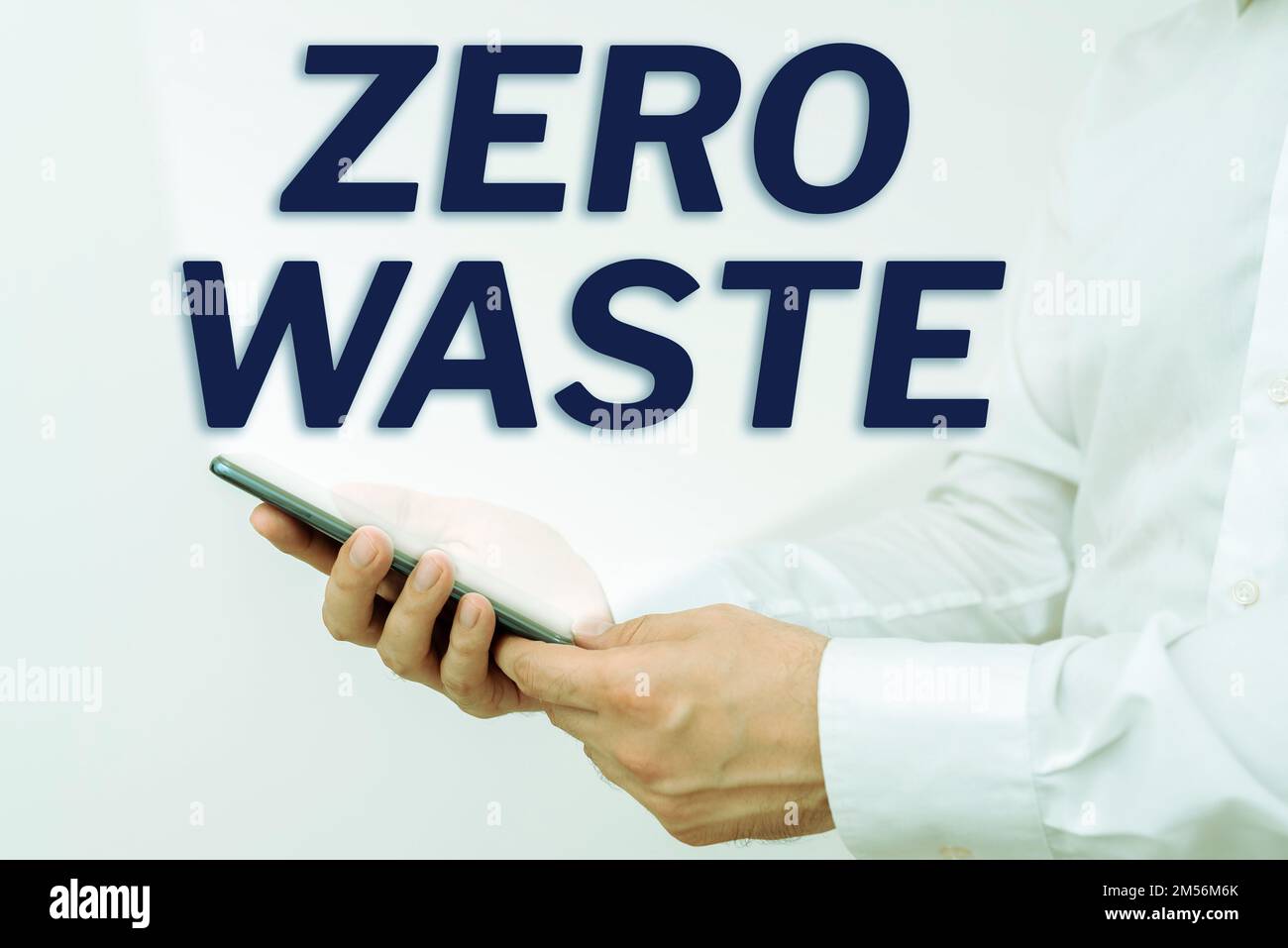 Conceptual caption Zero Waste, Concept meaning industrial ...