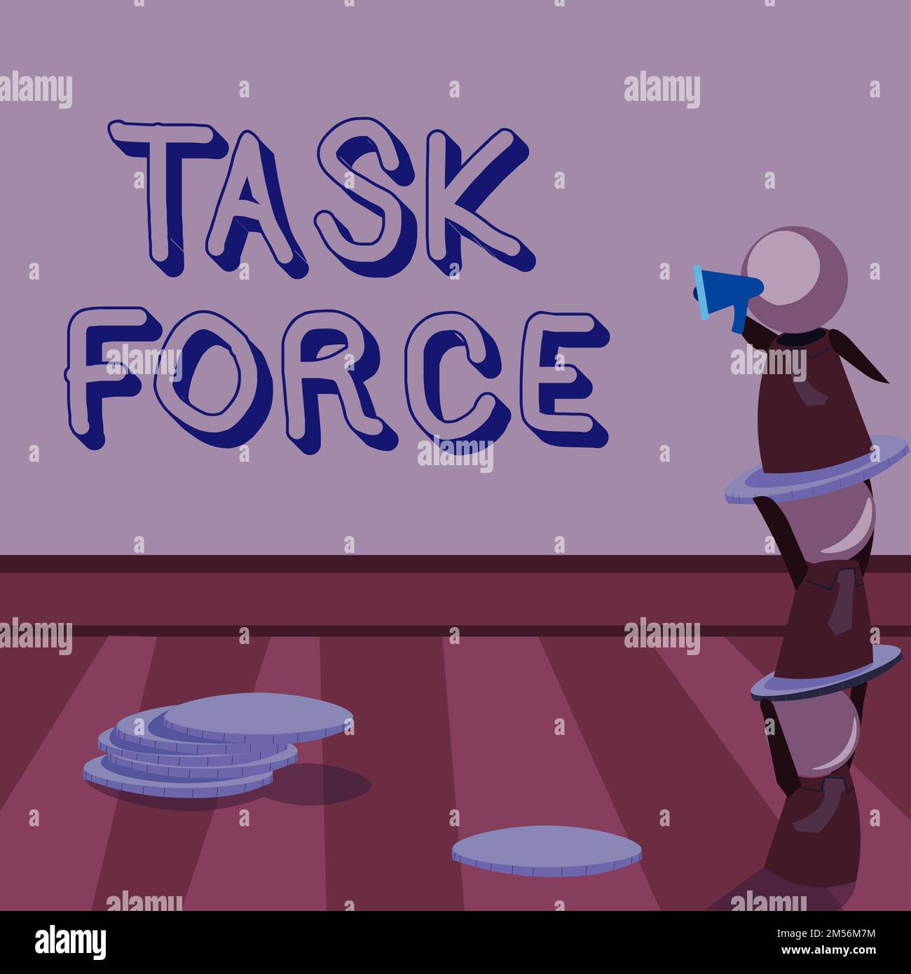 Inspiration showing sign Task Force, Word for a group of people who are ...