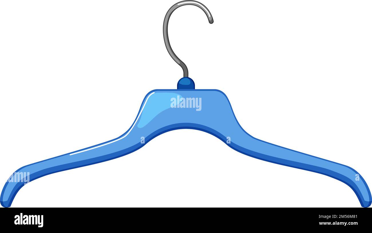 fashion hanger clothes cartoon vector illustration Stock Vector Image ...
