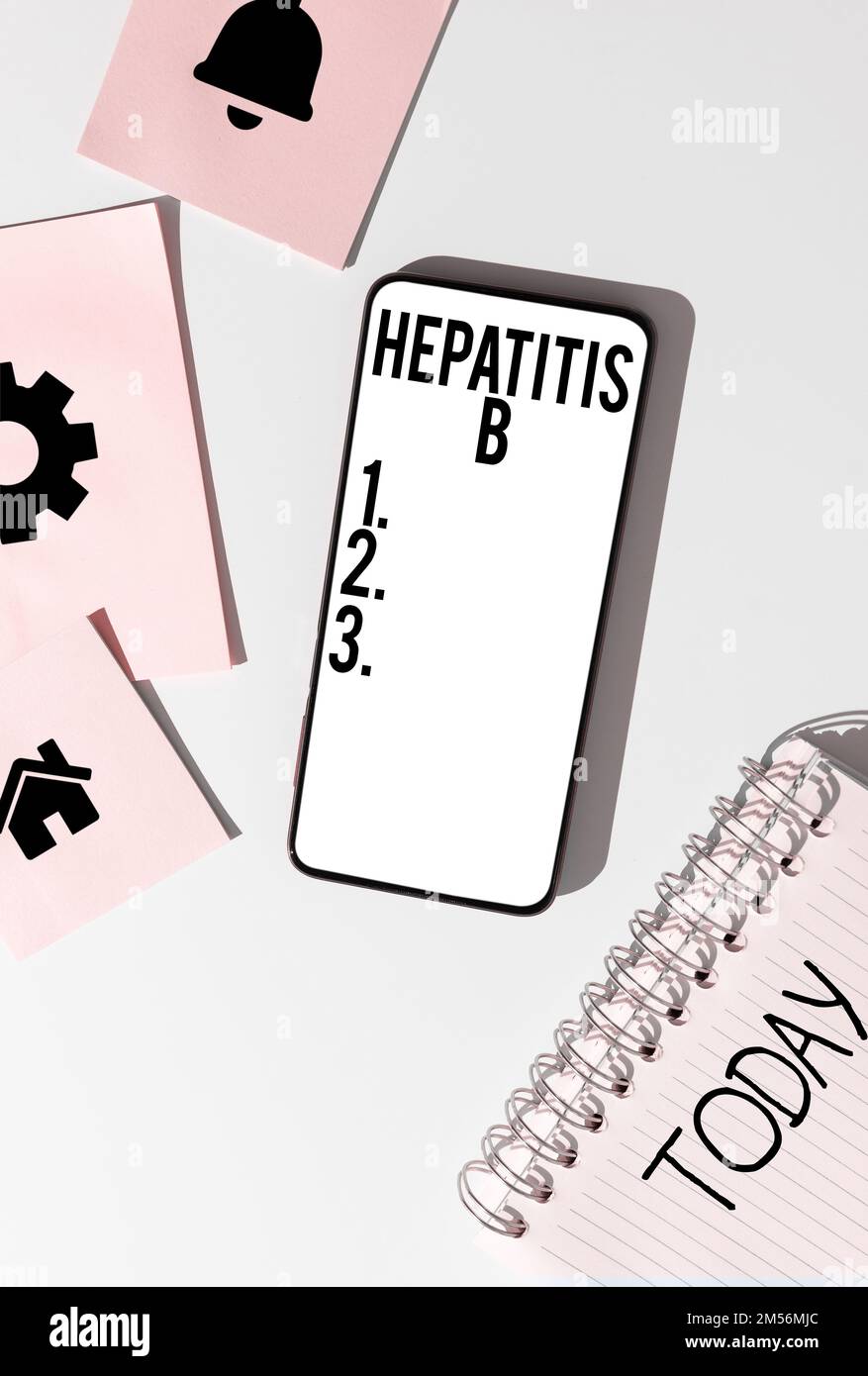 Sign displaying Hepatitis B, Word Written on Severe form of viral ...