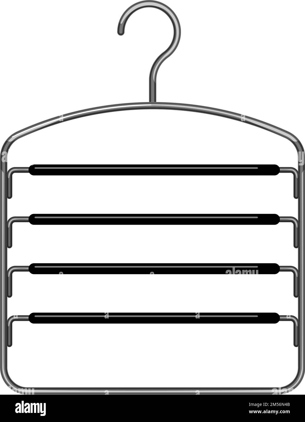 rack hanger clothes cartoon vector illustration Stock Vector Image ...