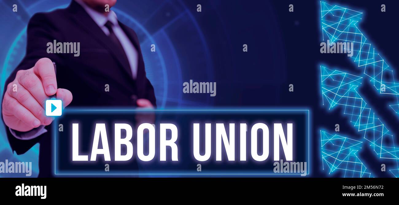Inspiration showing sign Labor Union. Internet Concept rules relating ...
