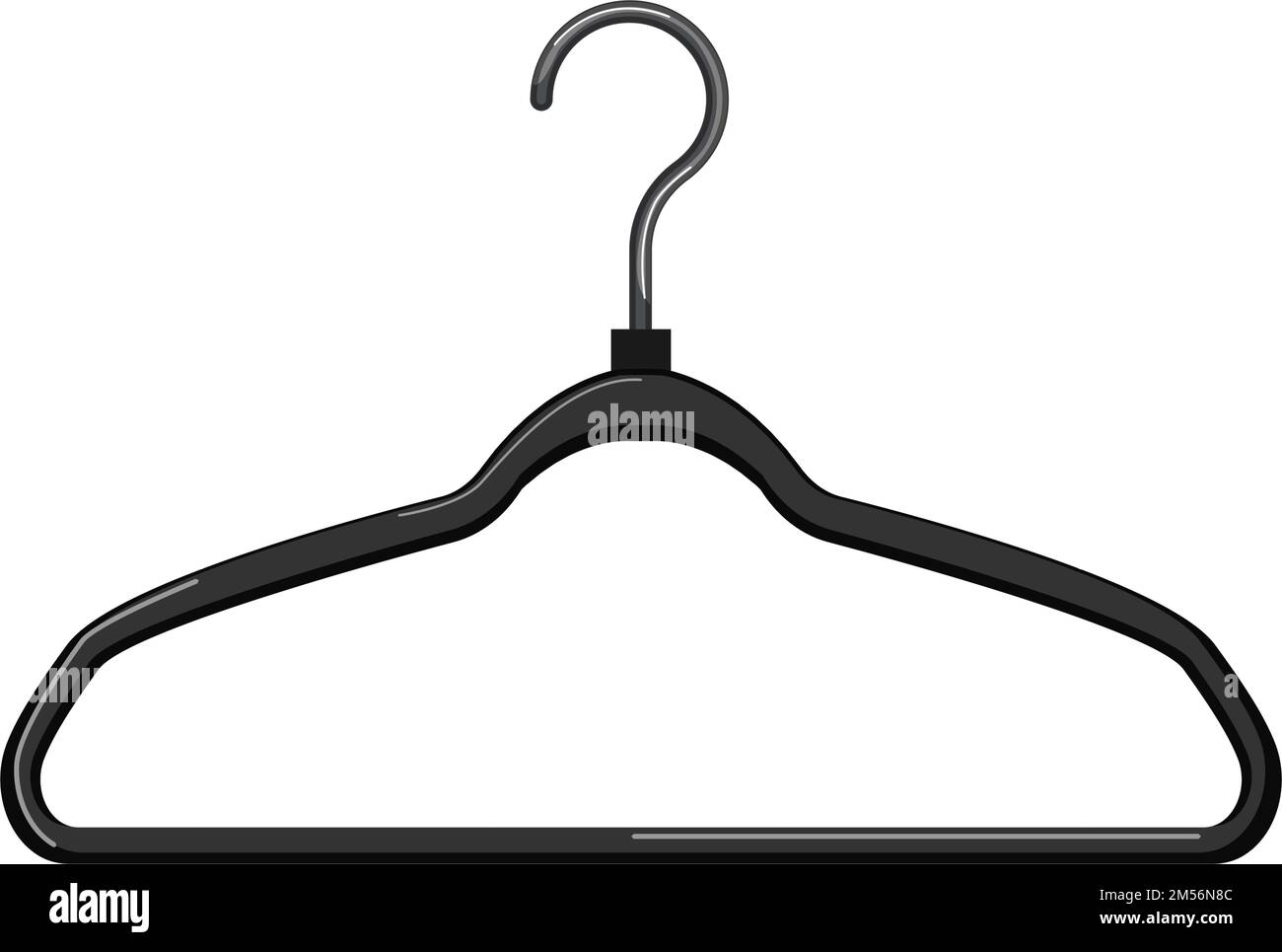 wardrobe hanger clothes cartoon vector illustration Stock Vector Image ...