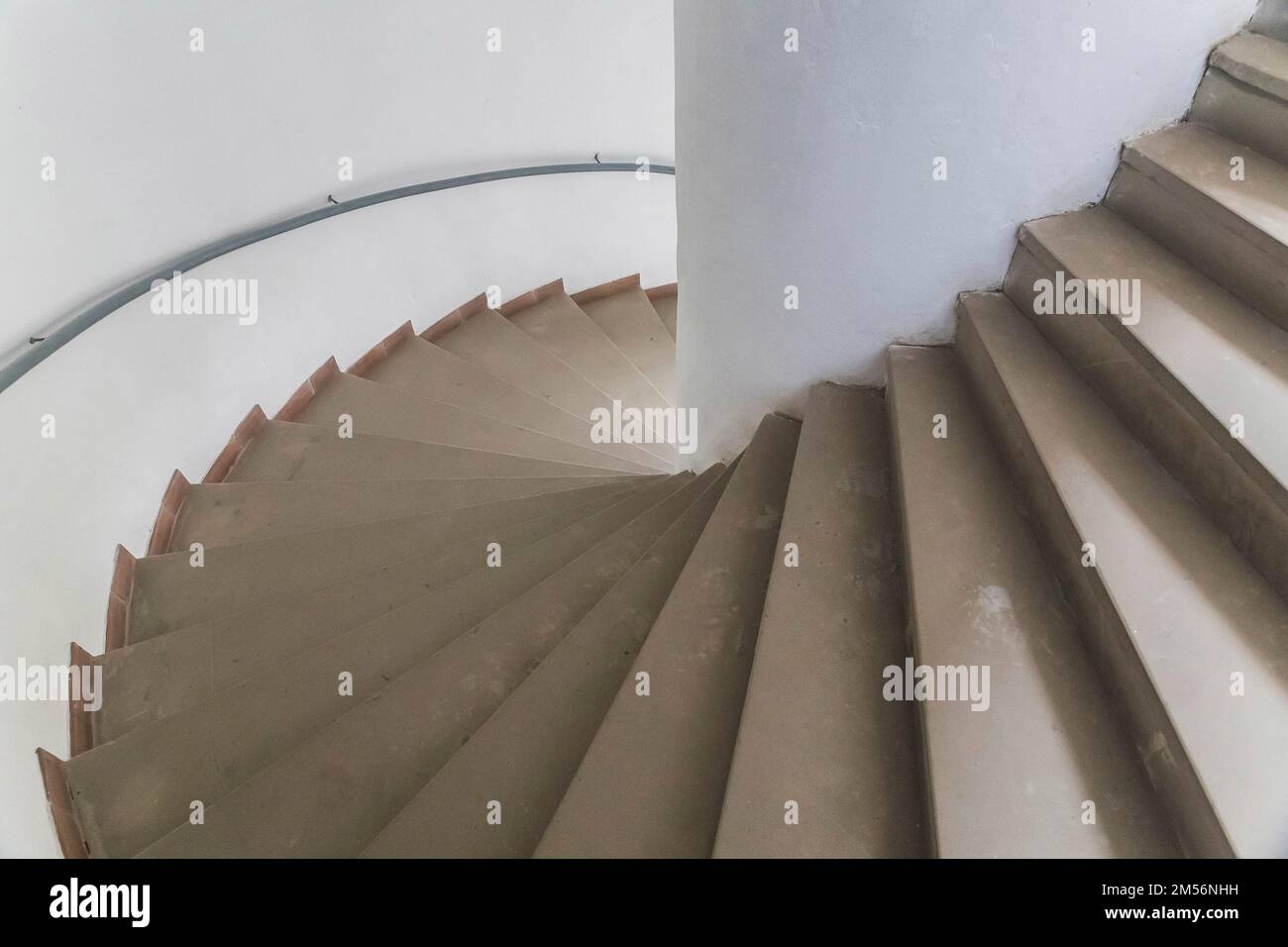 Concrete spiral staircase hi-res stock photography and images - Alamy