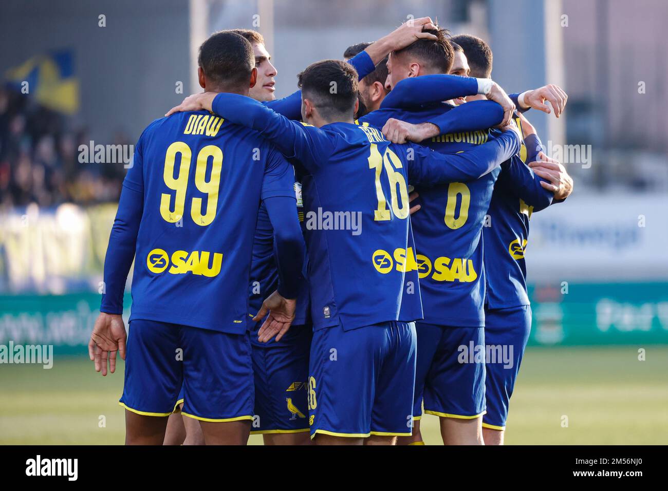 Druso stadium, Bozen, Italy, December 26, 2022, Modena celebrates after ...