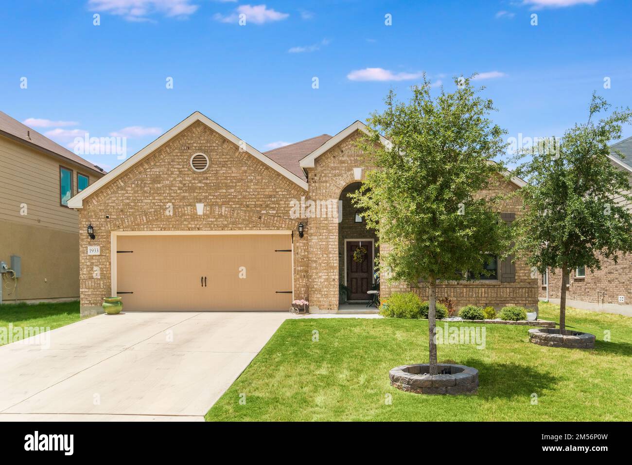 the front view of a home Stock Photo - Alamy