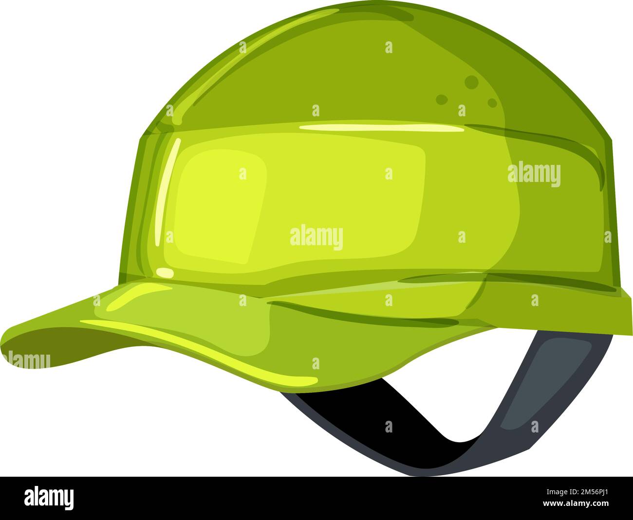 hat helmet builder cartoon vector illustration Stock Vector Image & Art ...