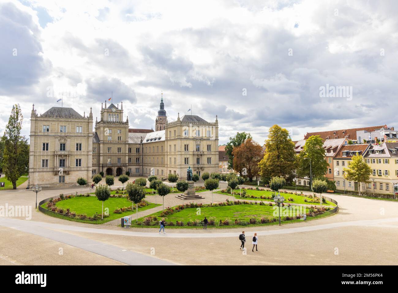 Coburg, Germany - September 16, 2022: Ehrenburg Palce in ancient city ...