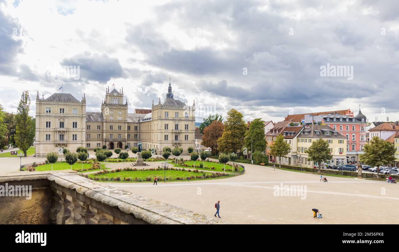 Coburg, Germany - September 16, 2022: Ehrenburg Palce in ancient city ...