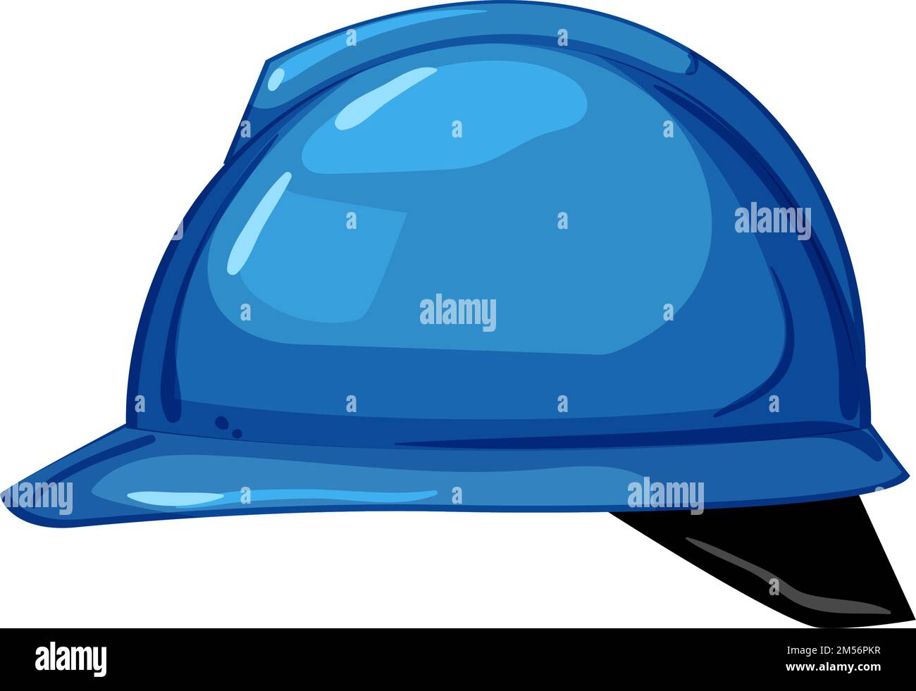 engineer helmet builder cartoon vector illustration Stock Vector Image ...