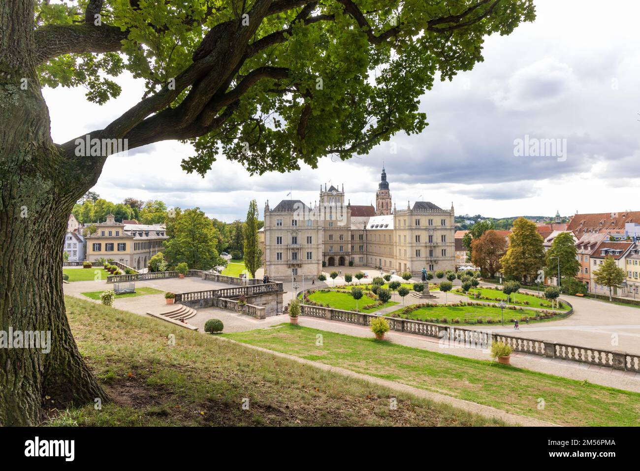 Coburg, Germany - September 16, 2022: Ehrenburg Palce in ancient city ...