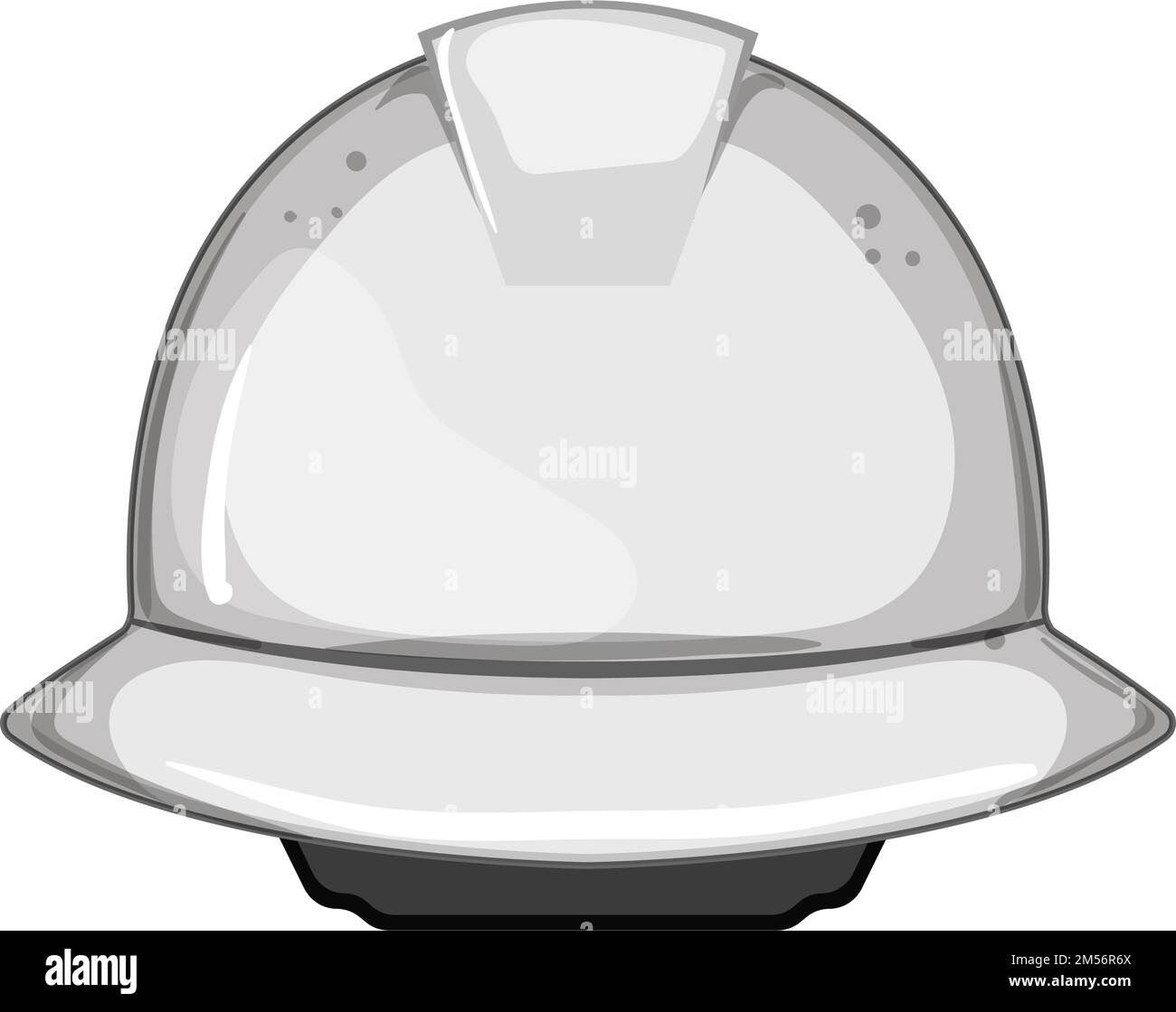 protection helmet builder cartoon vector illustration Stock Vector ...