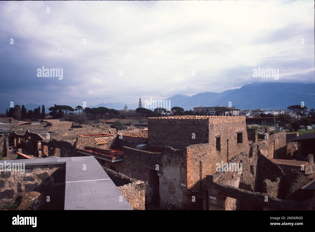 Panorama volcano vesuvio pompei hi-res stock photography and images - Alamy