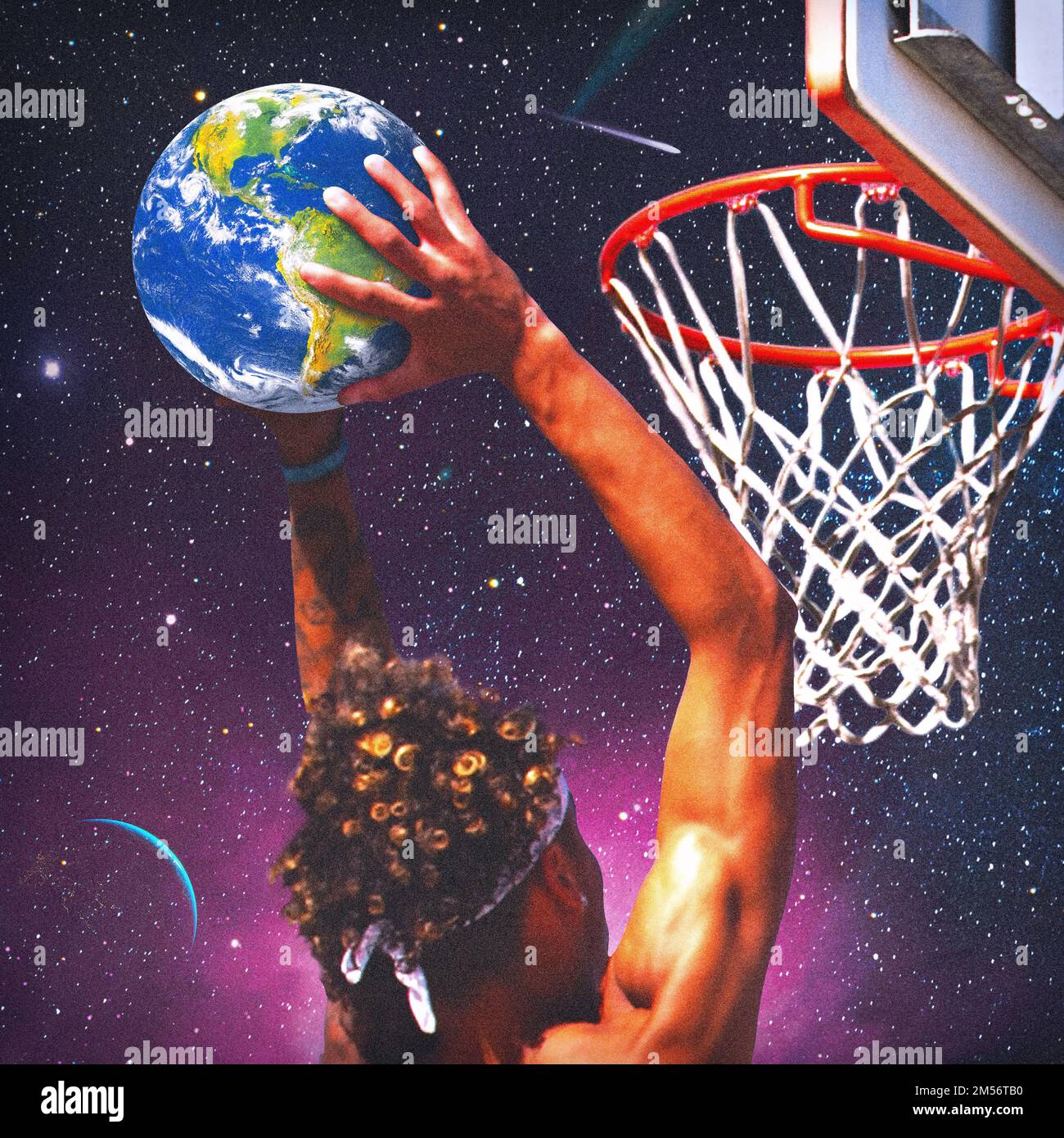 Trippy space hi-res stock photography and images - Alamy
