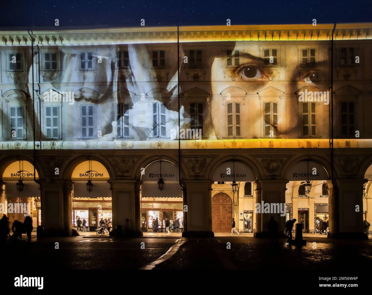 Turin, Italy. 26th Dec 2022. Italy Piedmont Turin Piazza San Carlo ...