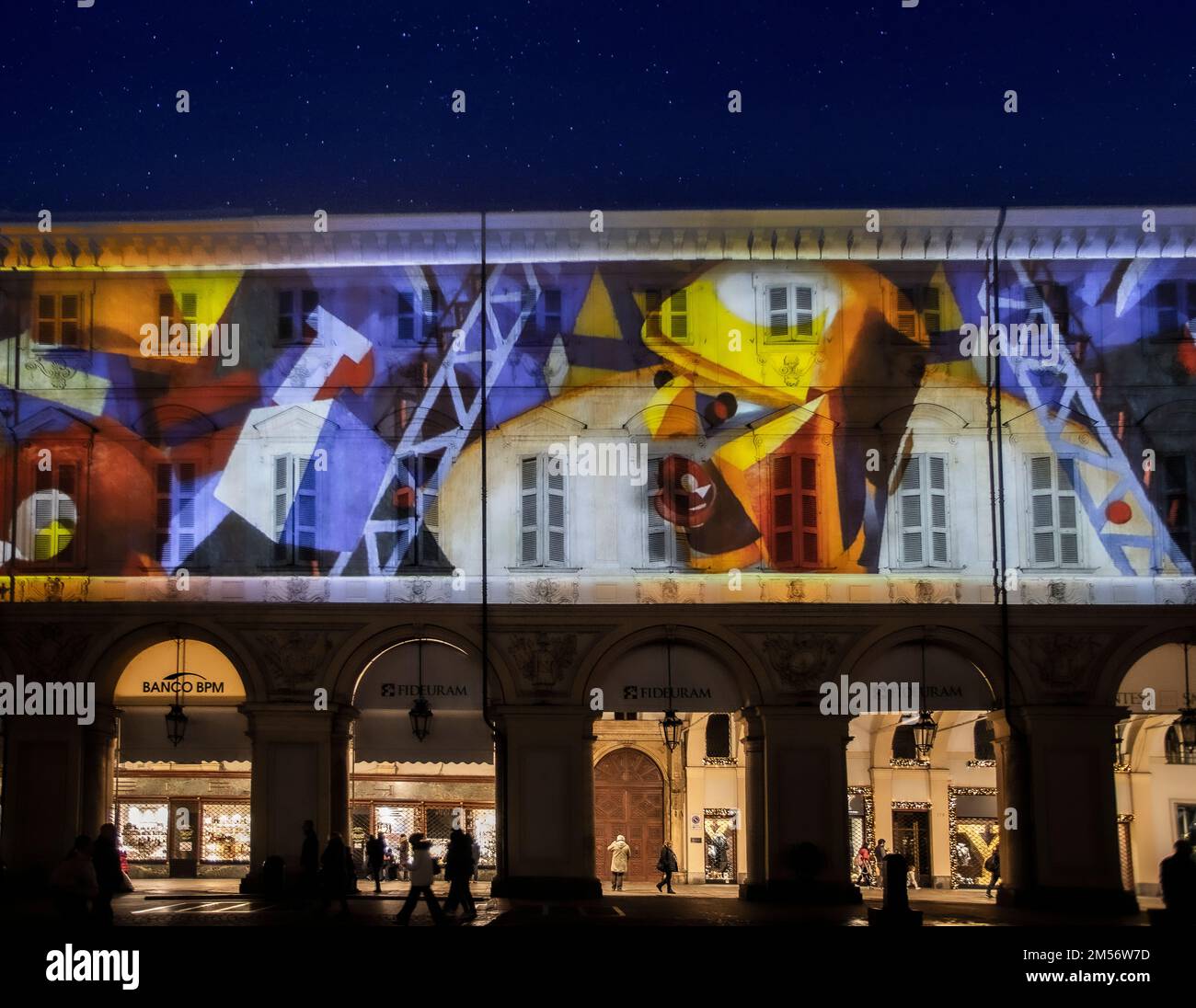 Turin, Italy. 26th Dec 2022. Italy Piedmont Turin Piazza San Carlo ...