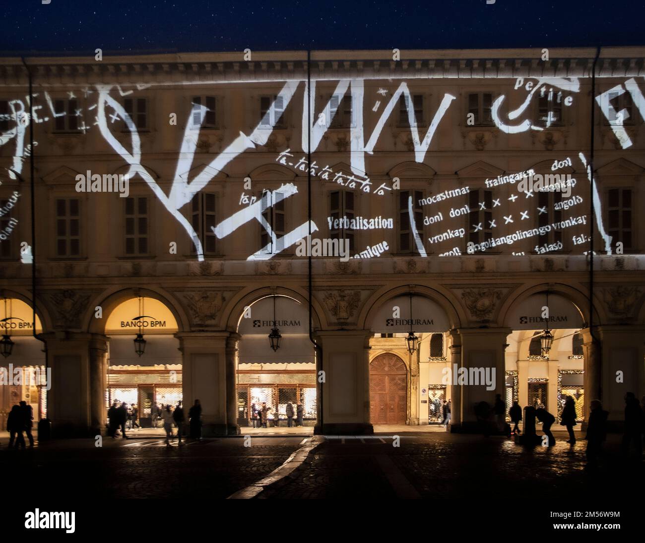 Turin, Italy. 26th Dec 2022. Italy Piedmont Turin Piazza San Carlo ...