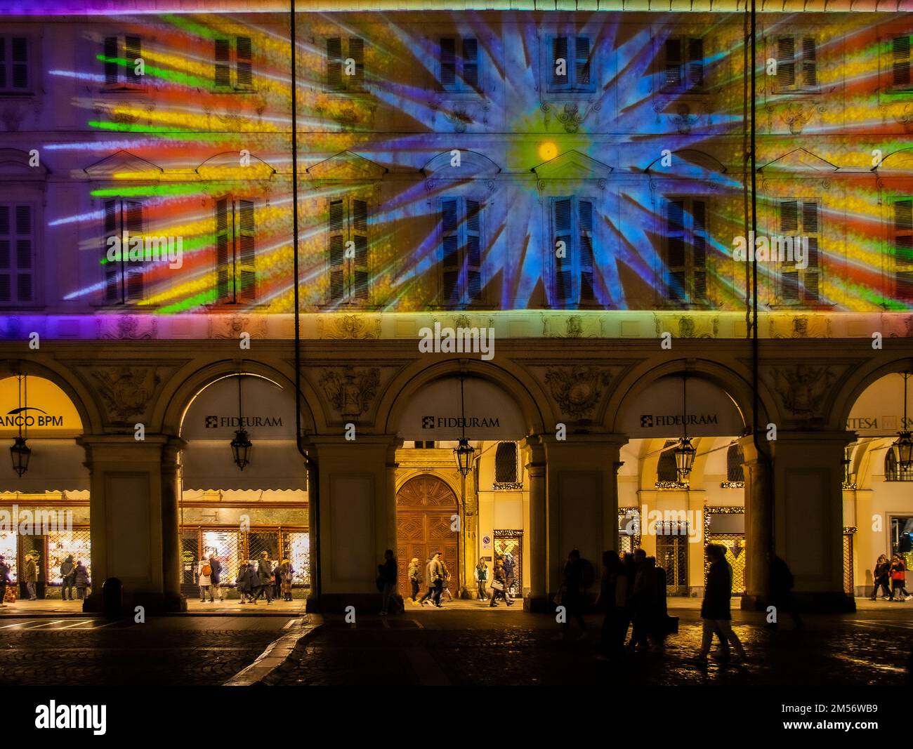 Turin, Italy. 26th Dec 2022. Italy Piedmont Turin Piazza San Carlo ...