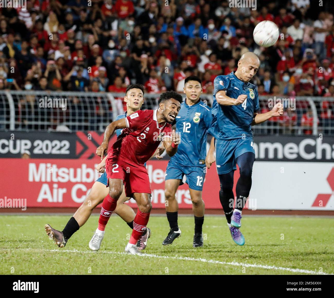 Kuala Lumpur, Malaysia. 26th Dec, 2022. Yakob Sayuri of Indonesia (L ...