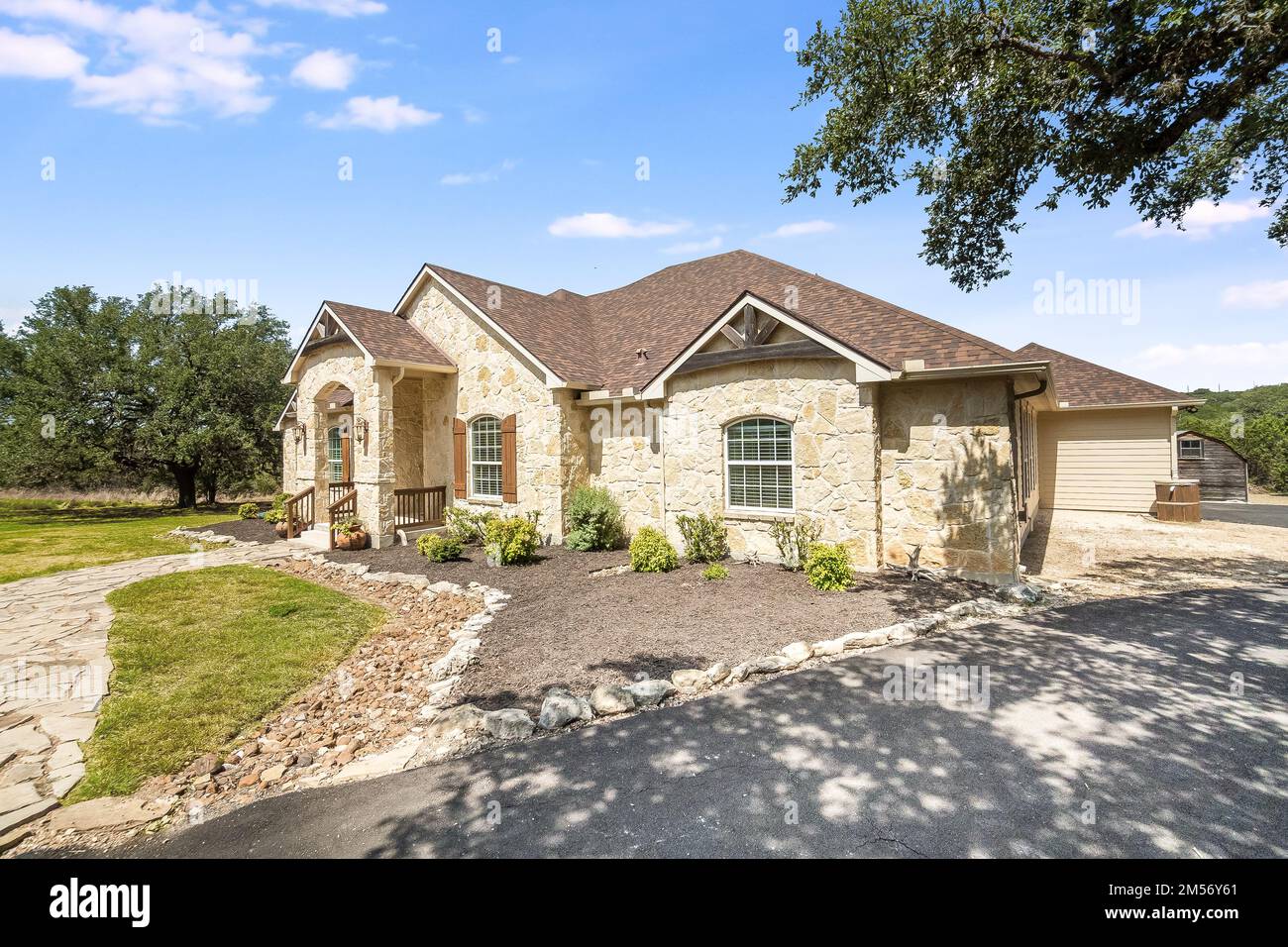 the front view of a home Stock Photo - Alamy