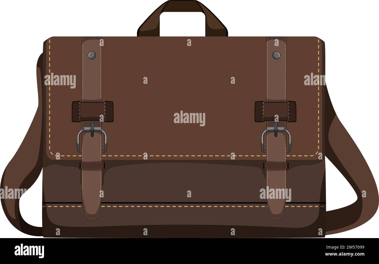 travel business bag cartoon vector illustration Stock Vector Image ...