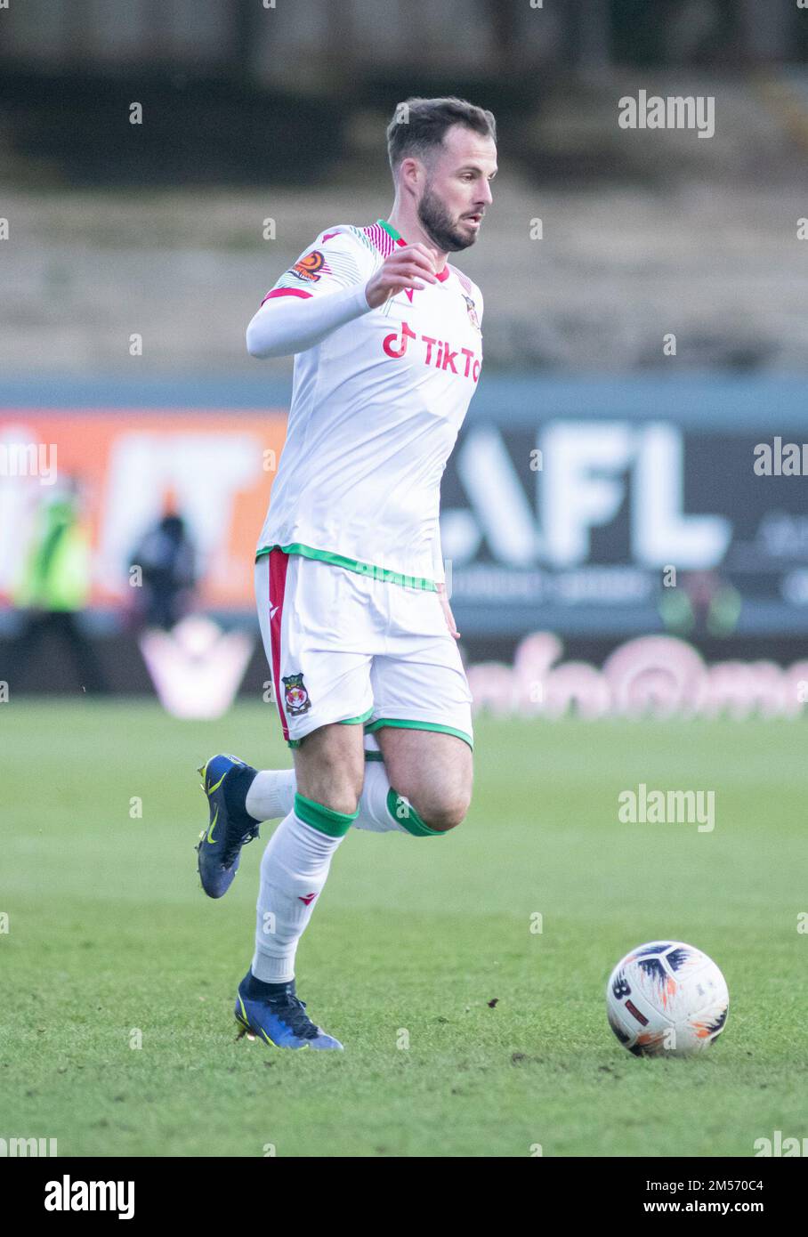 Wrexham, Wrexham County Borough, Wales. 26th December 2022. Wrexham's ...