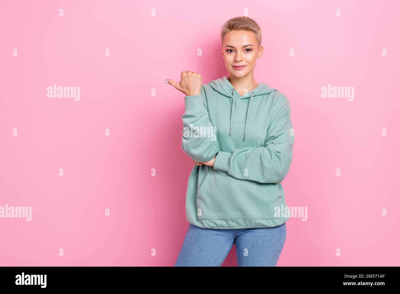 Photo of confident business manager hr recruiter girl wear stylish ...