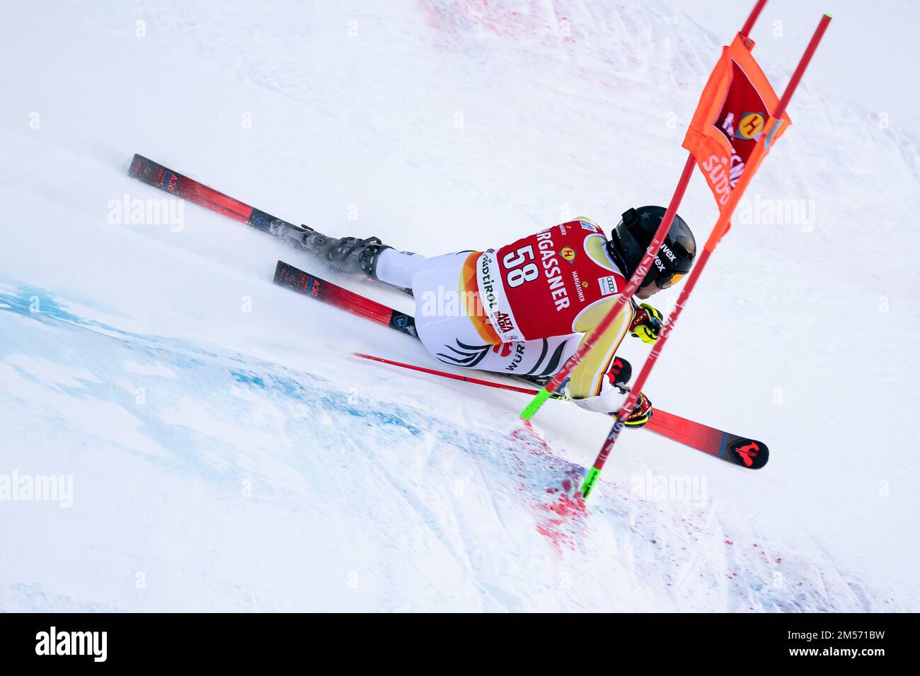 Alta Badia, Italy 18 December 2022. RAUCHFUSS Julian (Ger) competing in ...
