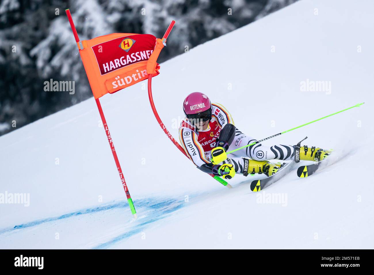Alta Badia, Italy 18 December 2022. GRATZ Fabian (Ger) competing in the ...