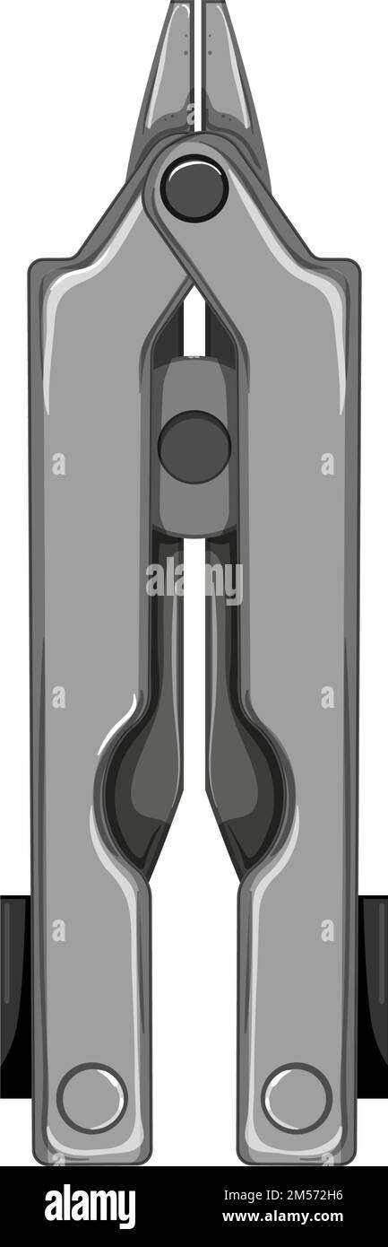 steel knife tool cartoon vector illustration Stock Vector Image & Art ...