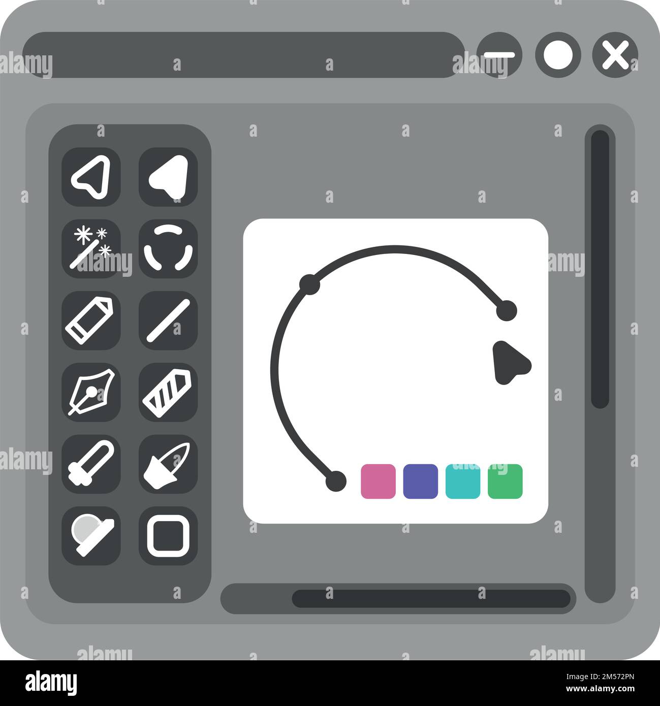 design graphic screen Stock Vector Image & Art - Alamy