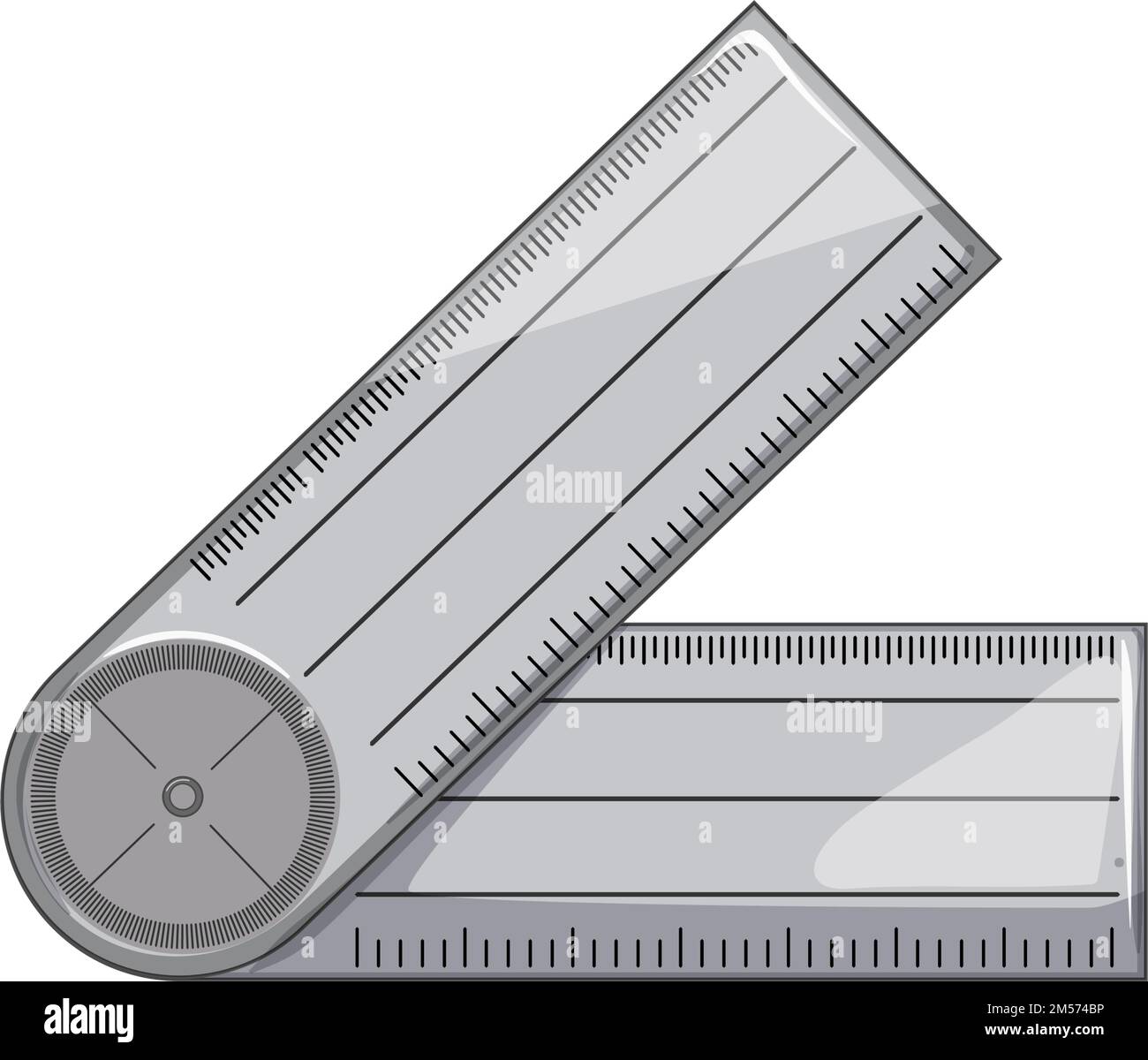 house ruler builder cartoon vector illustration Stock Vector Image ...