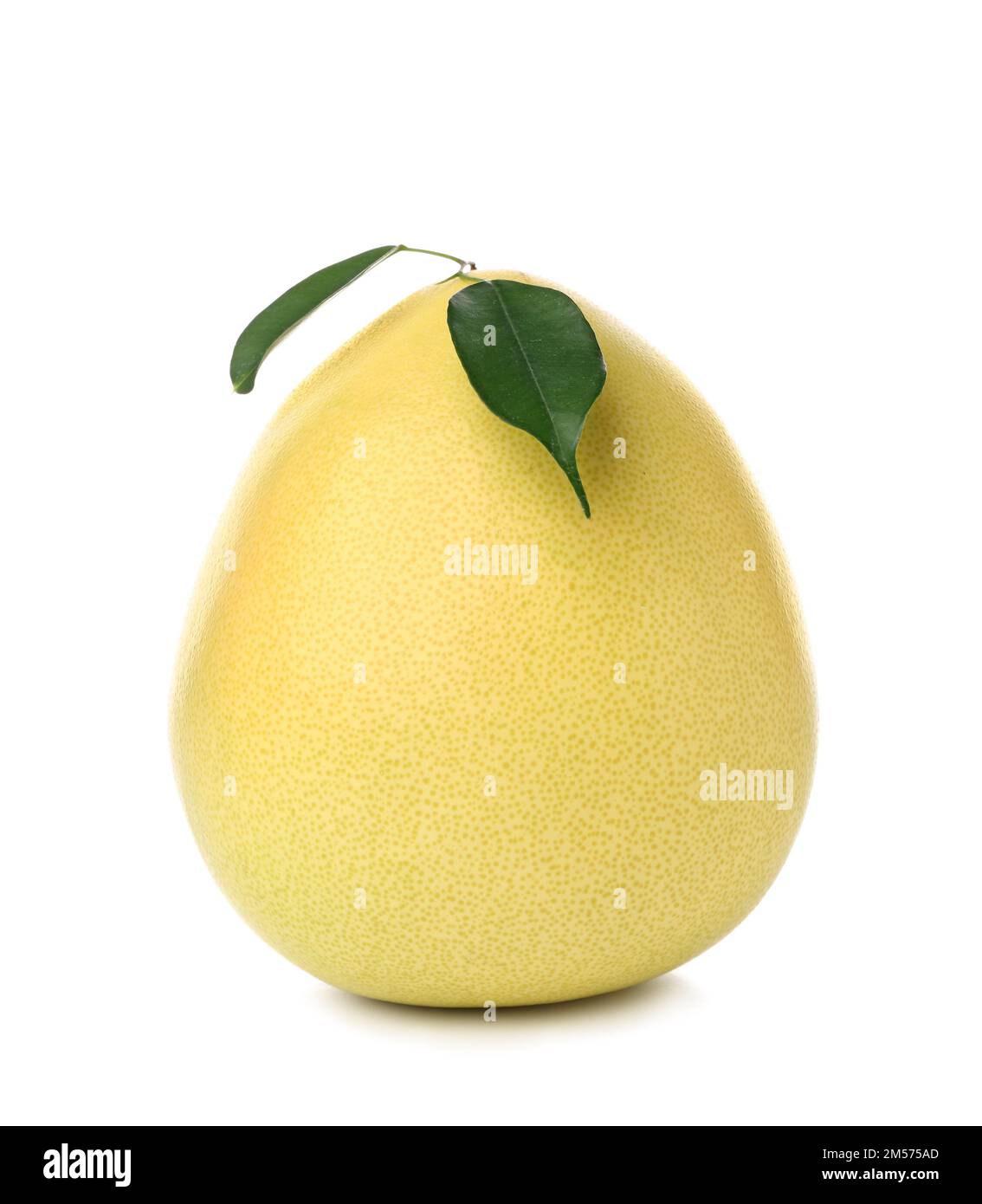 Sweet ripe pomelo fruit on white background Stock Photo - Alamy