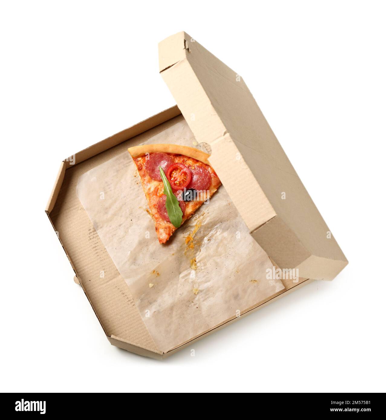 Greasy Pizza Box Png