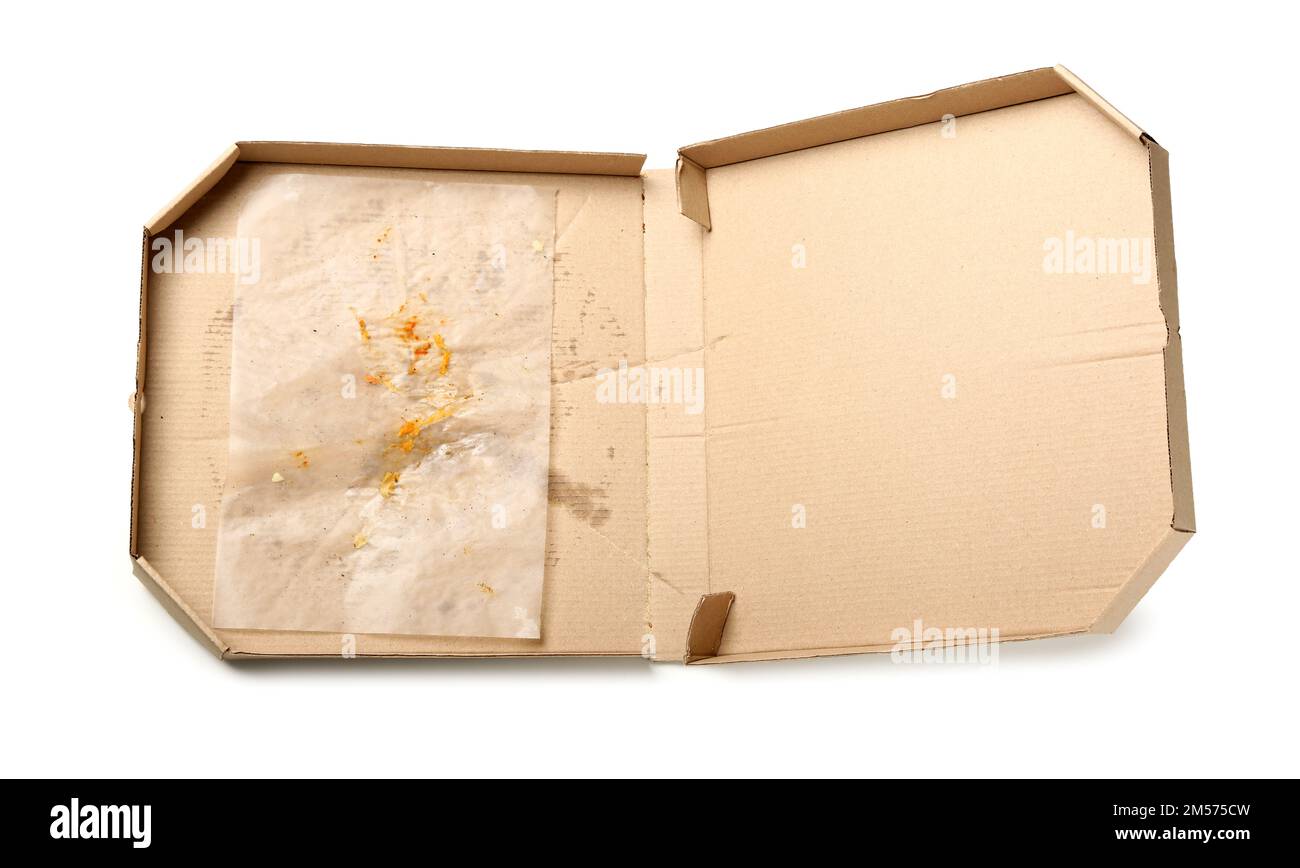 Greasy Pizza Box