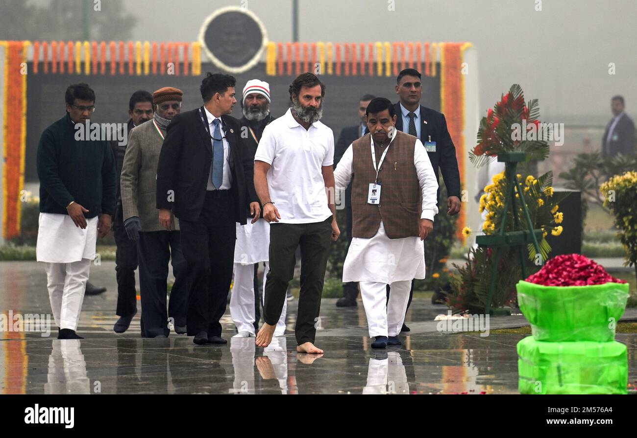 NEW DELHI, INDIA - DECEMBER 26: Congress Leader Rahul Gandhi arrive to ...