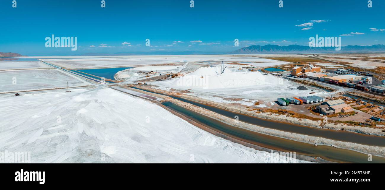 Salt lake city utah evaporation hi-res stock photography and images - Alamy