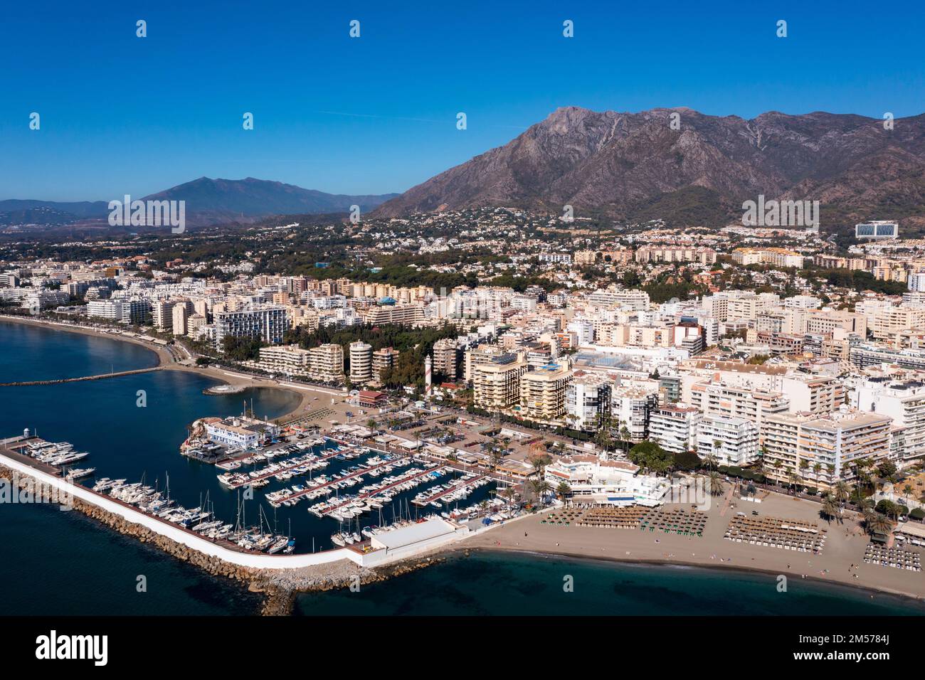 Marbella aerial hi-res stock photography and images - Alamy