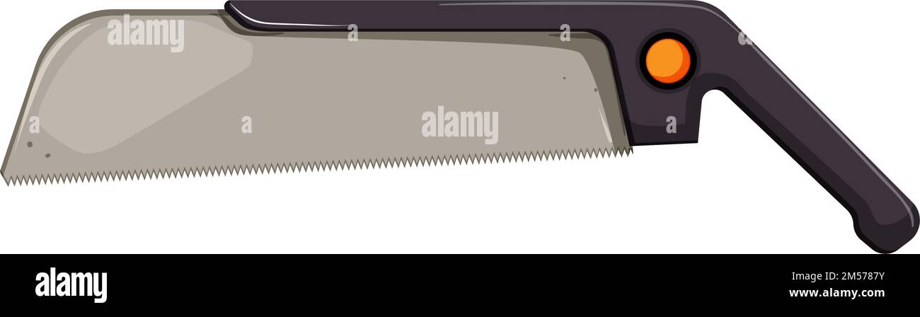 blade saw hand cartoon vector illustration Stock Vector Image & Art - Alamy