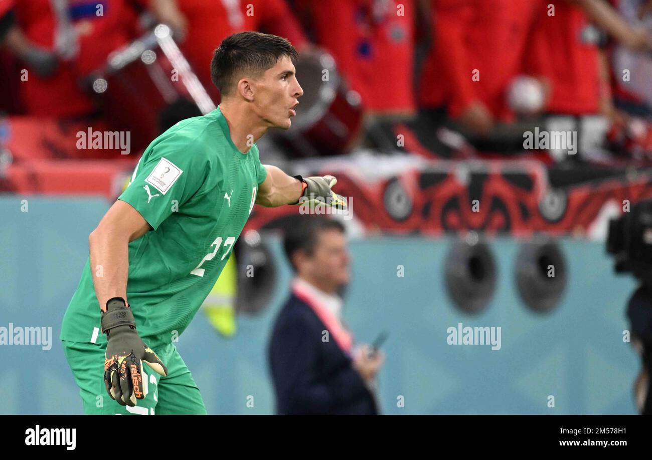 Sergio ROCHET in action during the FIFA 2022 World Cup group match ...