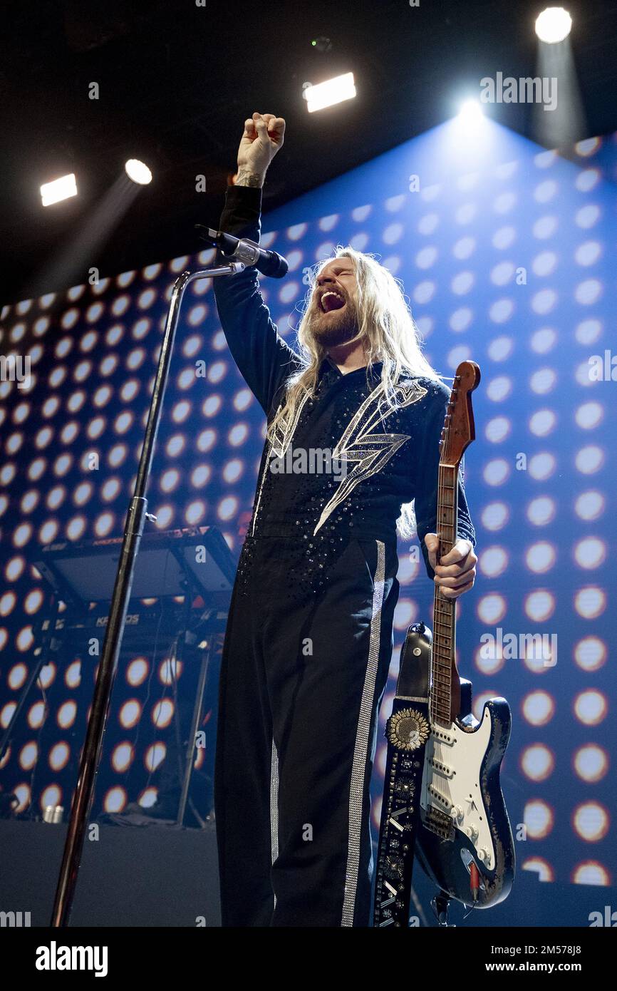 LONDON, ENGLAND: Sam Ryder performs at Here at Outernet. Featuring: Sam ...