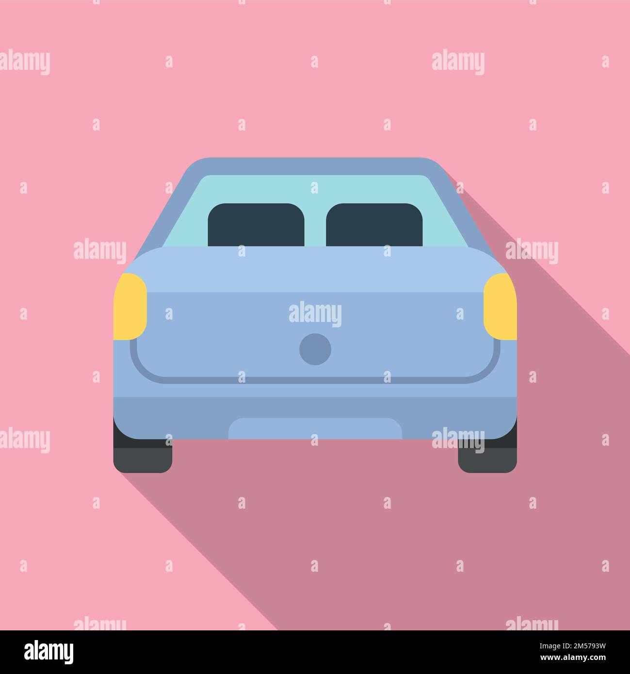 Car with open trunk clipart Stock Vector Images - Alamy