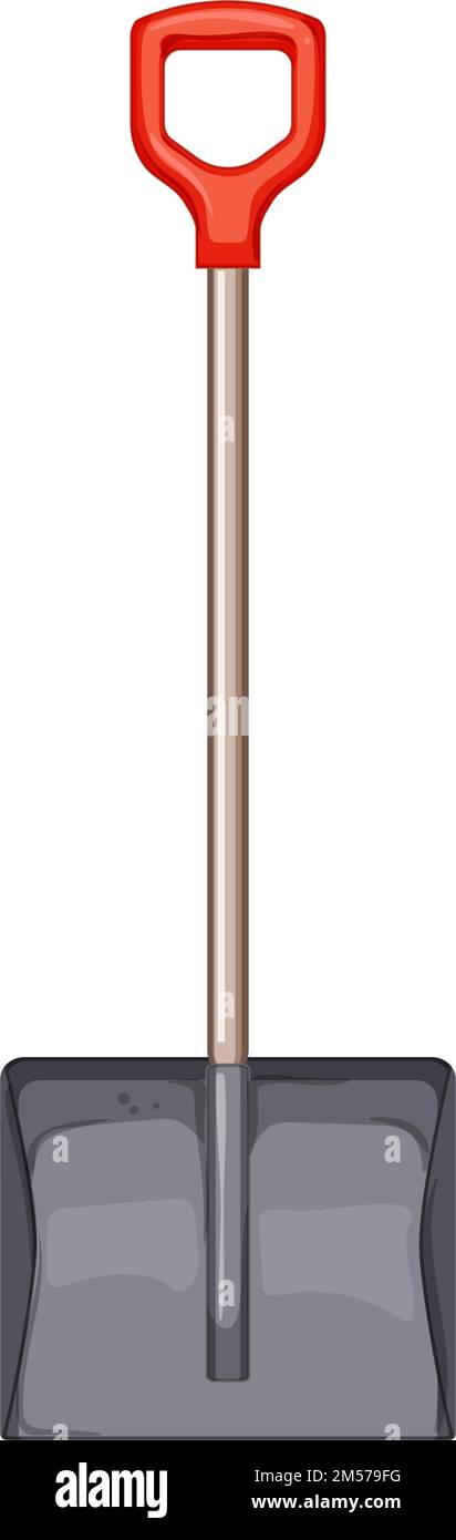 spade shovel tool cartoon vector illustration Stock Vector Image & Art ...