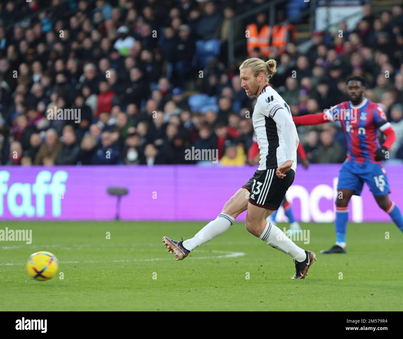 London ENGLAND - December 26: Fulham's Tim Ream during English Premier ...