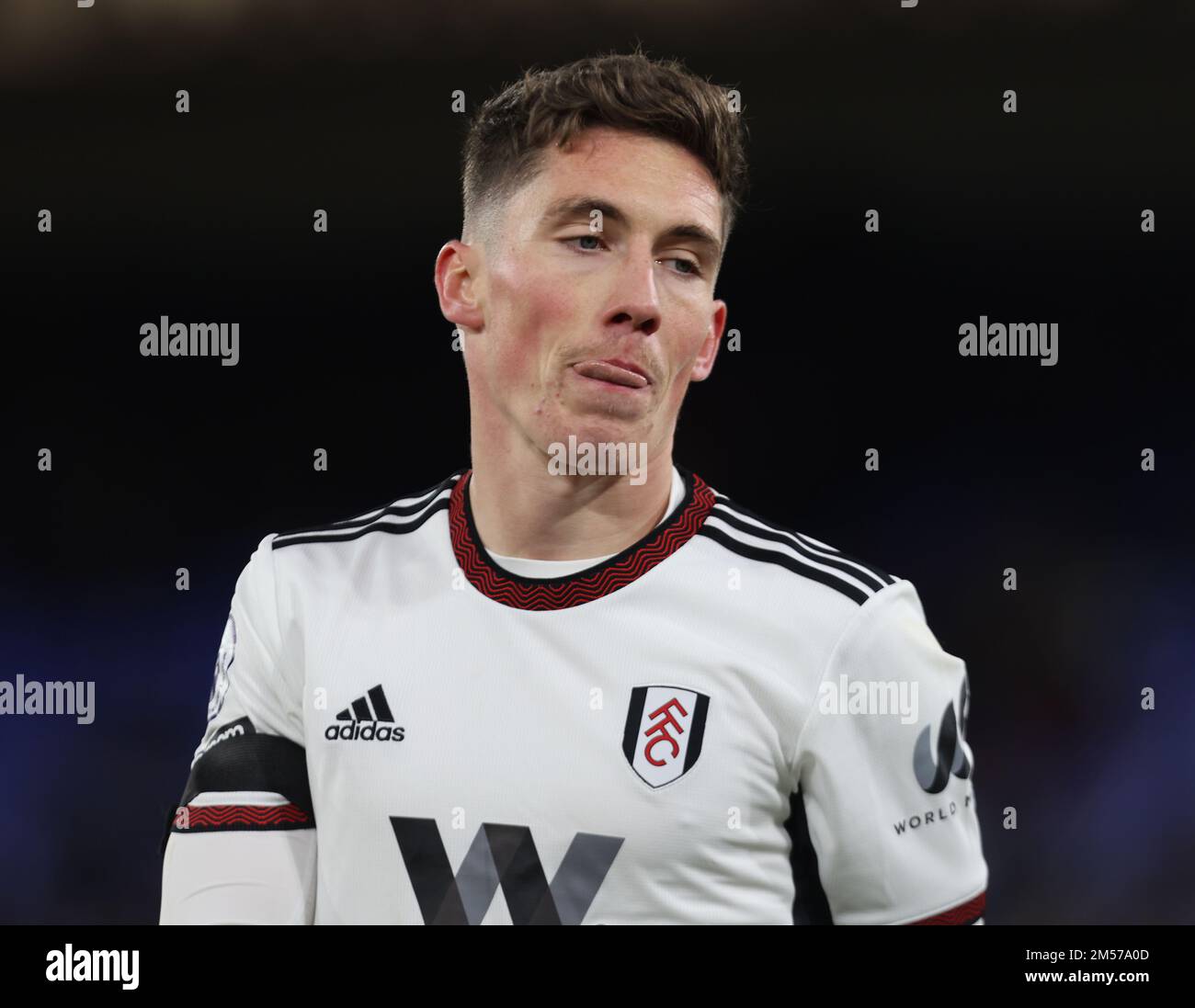 London ENGLAND - December 26:Fulham's Harry Wilson during English ...