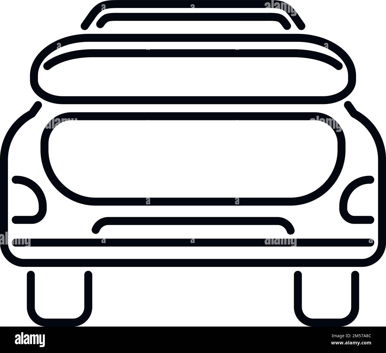 Car with open trunk clipart Black and White Stock Photos & Images - Alamy