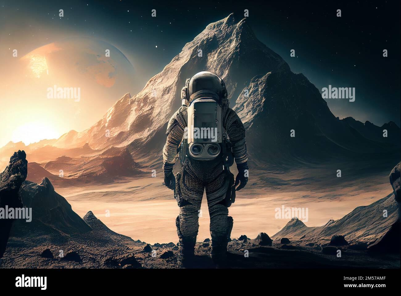 Astronaut man hi-res stock photography and images - Alamy