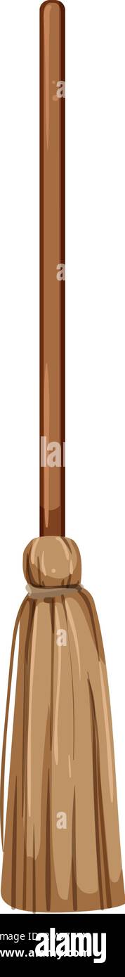 Traditional besom broom Stock Vector Images - Alamy