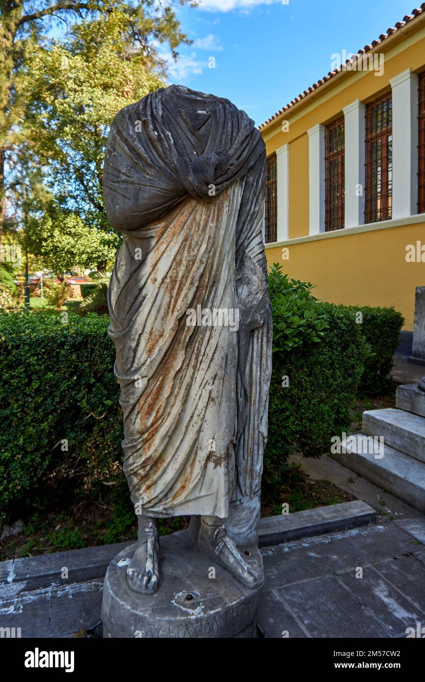 Exterior view of the Archaeological Museum of Sparta located in Sparta ...