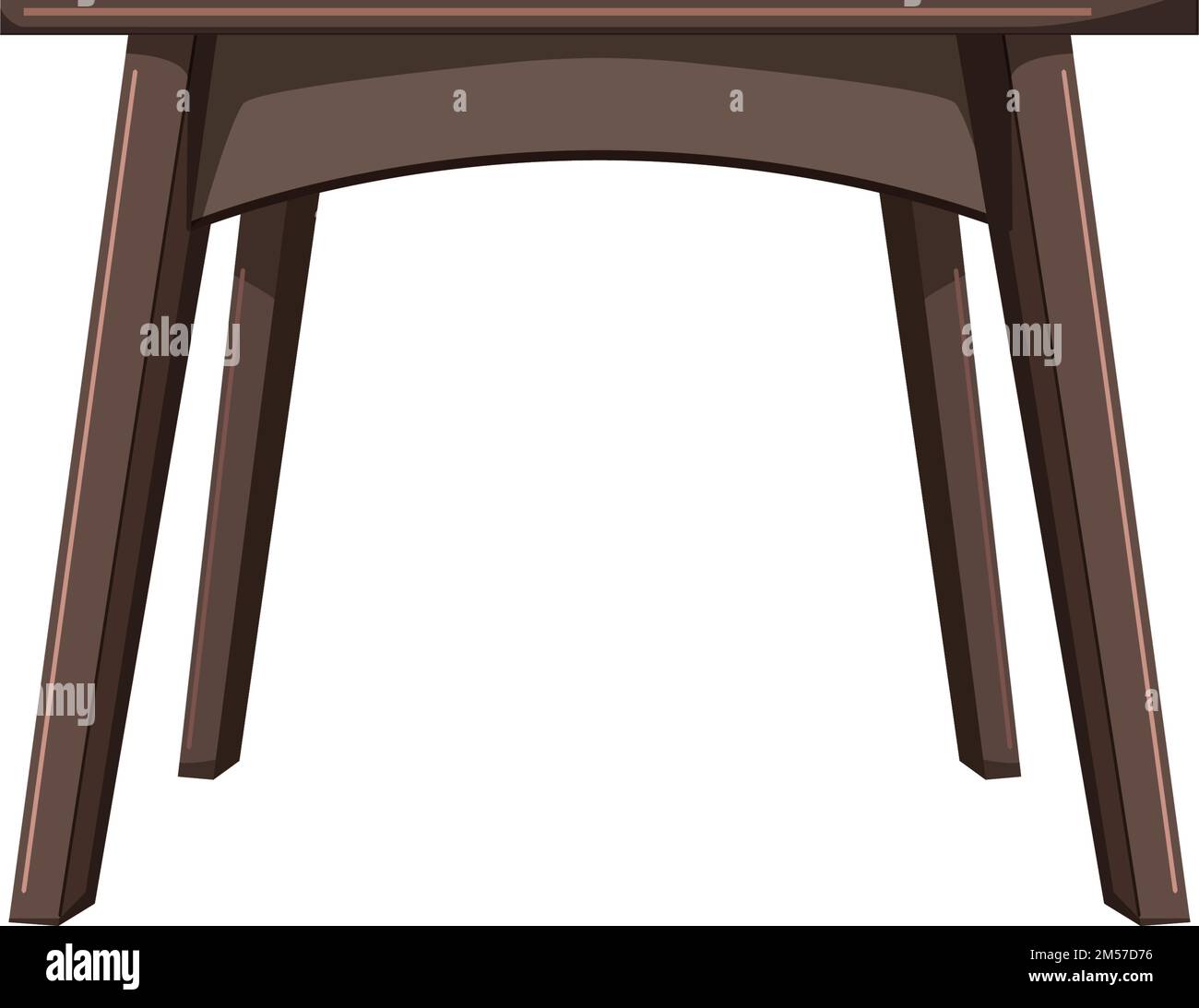 plank wood table cartoon vector illustration Stock Vector Image & Art ...